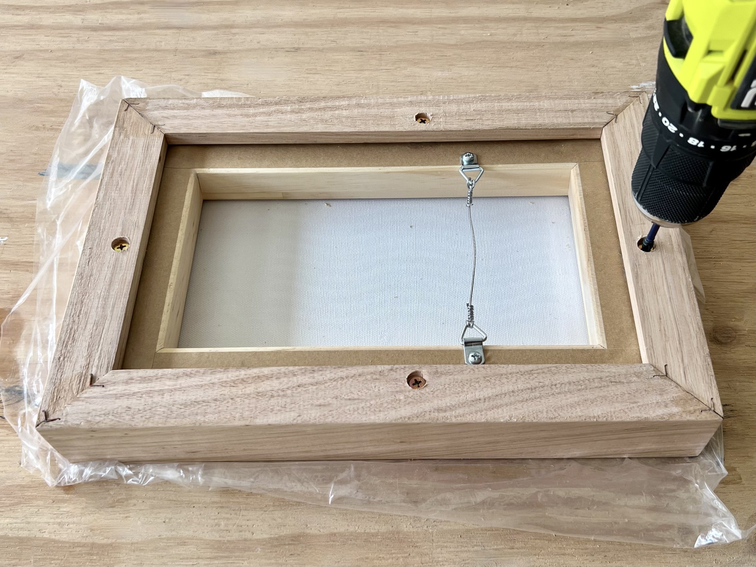 Stretched canvas frame store